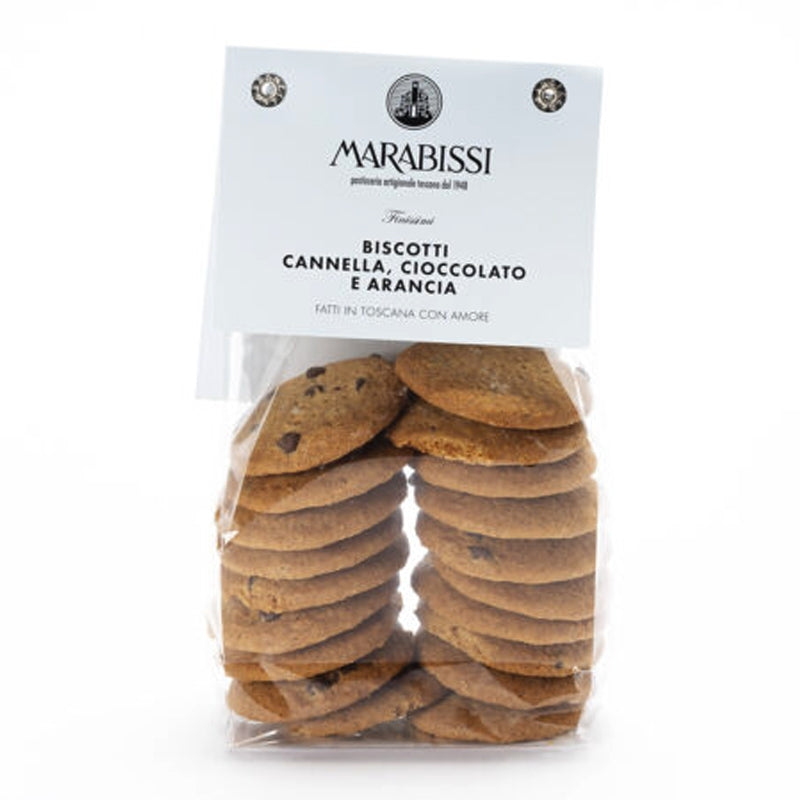 Artisan biscuits with Cinnamon, Chocolate and Orange 200g - Marabissi ...